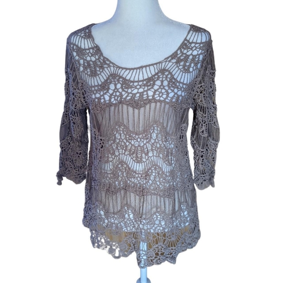 Tops | Crochet Fairycore Top | Poshmark